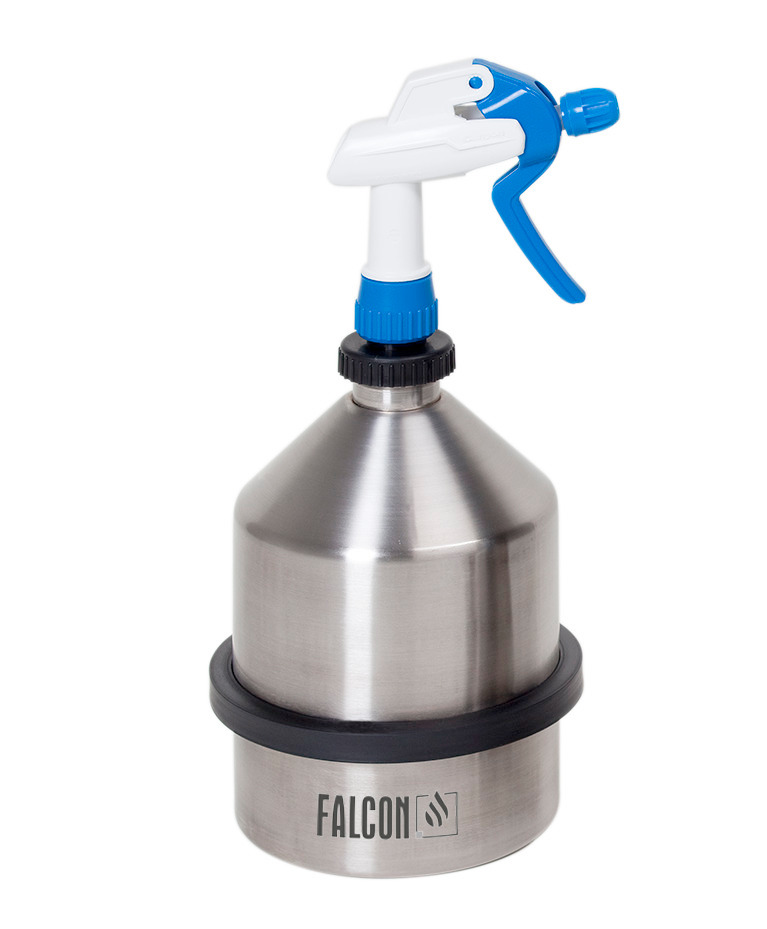 FALCON spray can in stainless steel, 1 litre